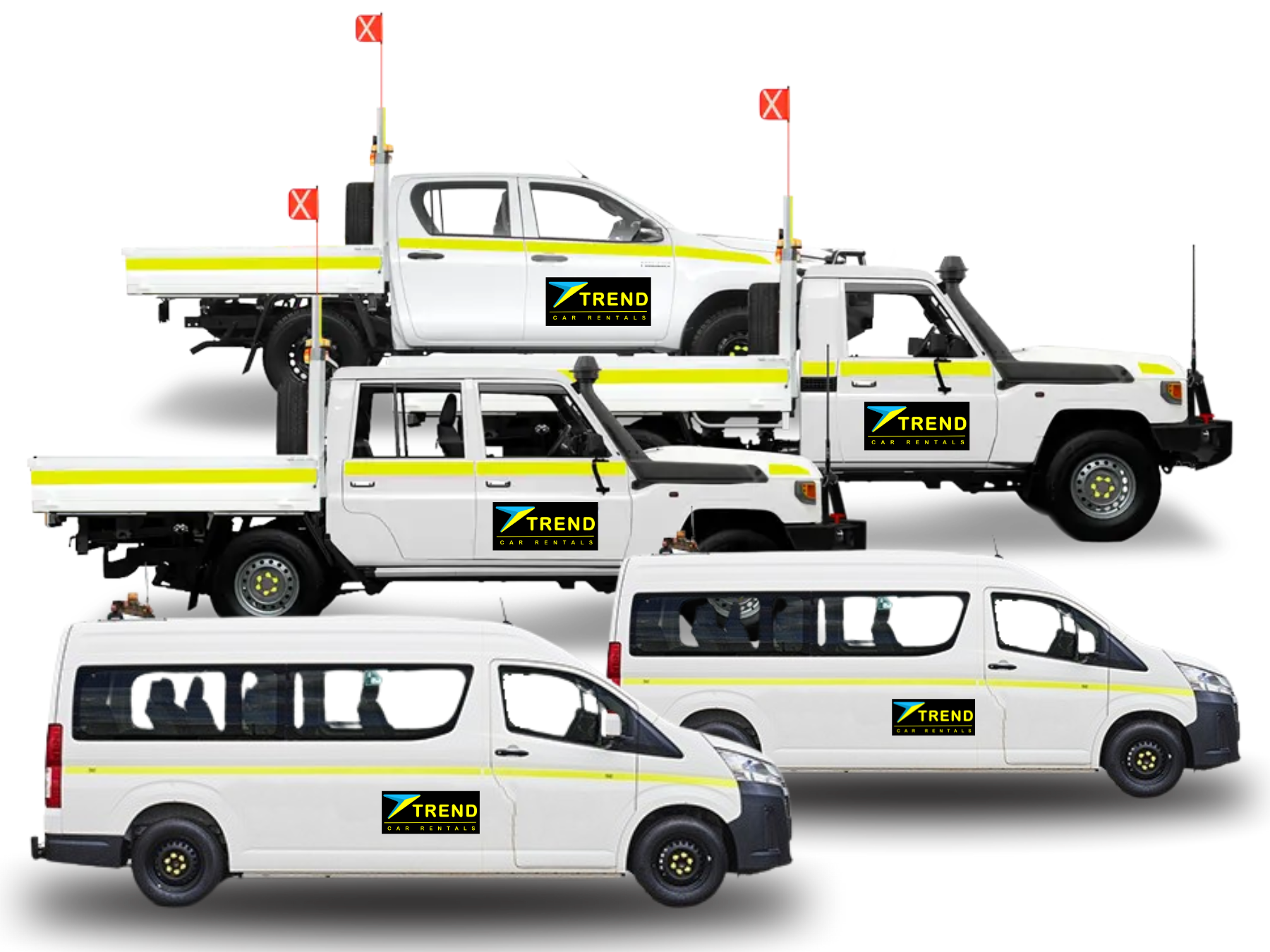 Rent Civil, Mine & Site Vehicles | SA, NSW, QLD, VIC. – Trend Car Rentals