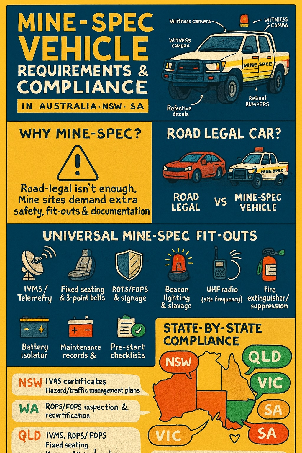 Comprehensive Guide to Mine-Spec Vehicle Requirements & Compliance in Australia (NSW, WA, QLD ...