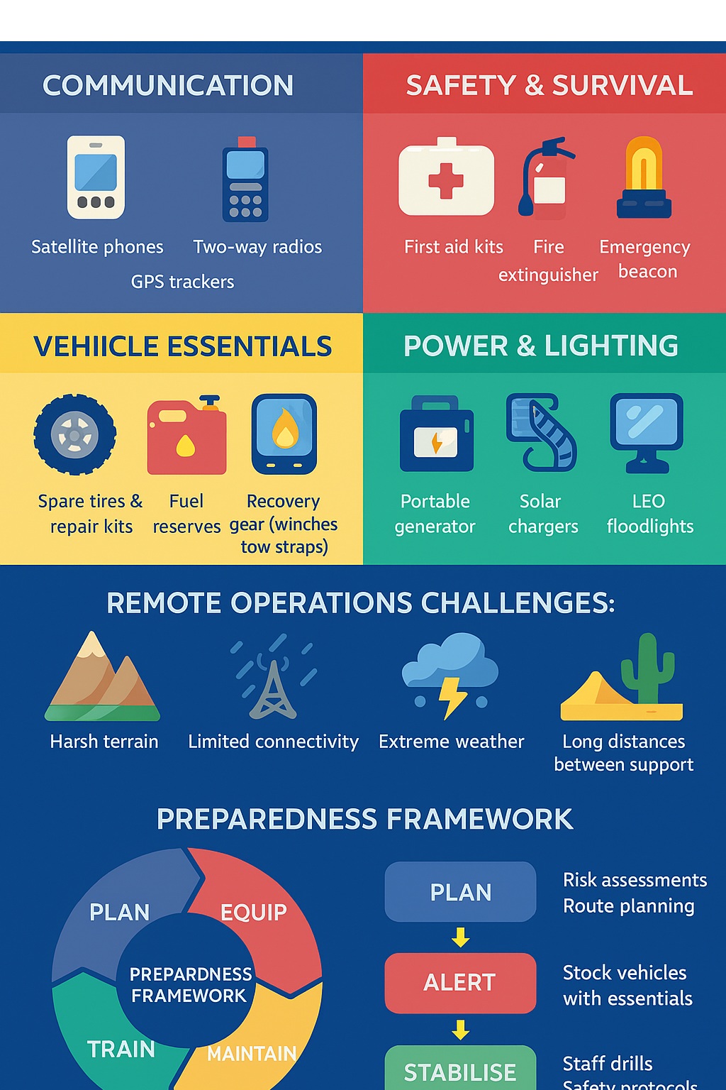 Emergency Preparedness: How to Equip Your Fleet for Remote Operations