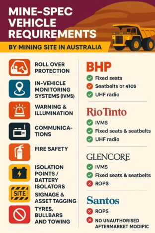 Mine-Spec Vehicle Requirements by Mining Site in Australia — what every ...